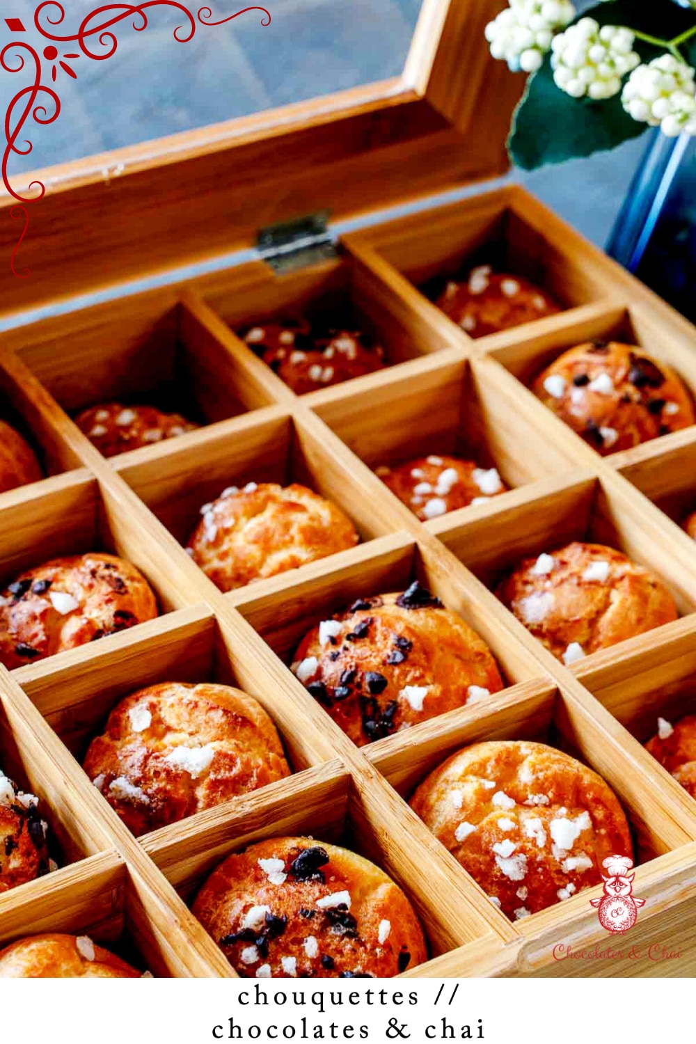 Chouquettes (French Sugar Puffs) - Chocolates & Chai