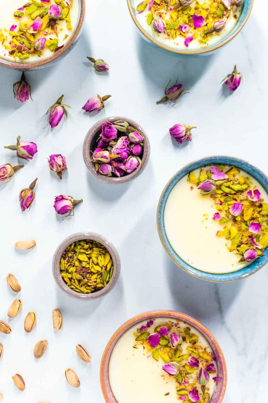 Mahalabia - Middle Eastern Milk Pudding (Muhallebi) - Chocolates & Chai