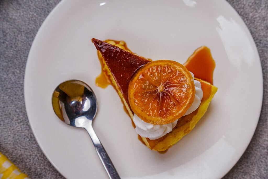 Lemon Basque Cheesecake - Chocolates & Chai