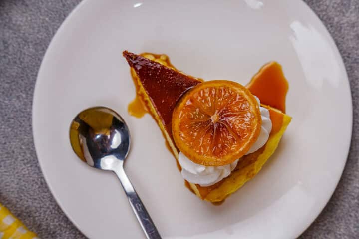 Lemon Basque Cheesecake - Chocolates & Chai