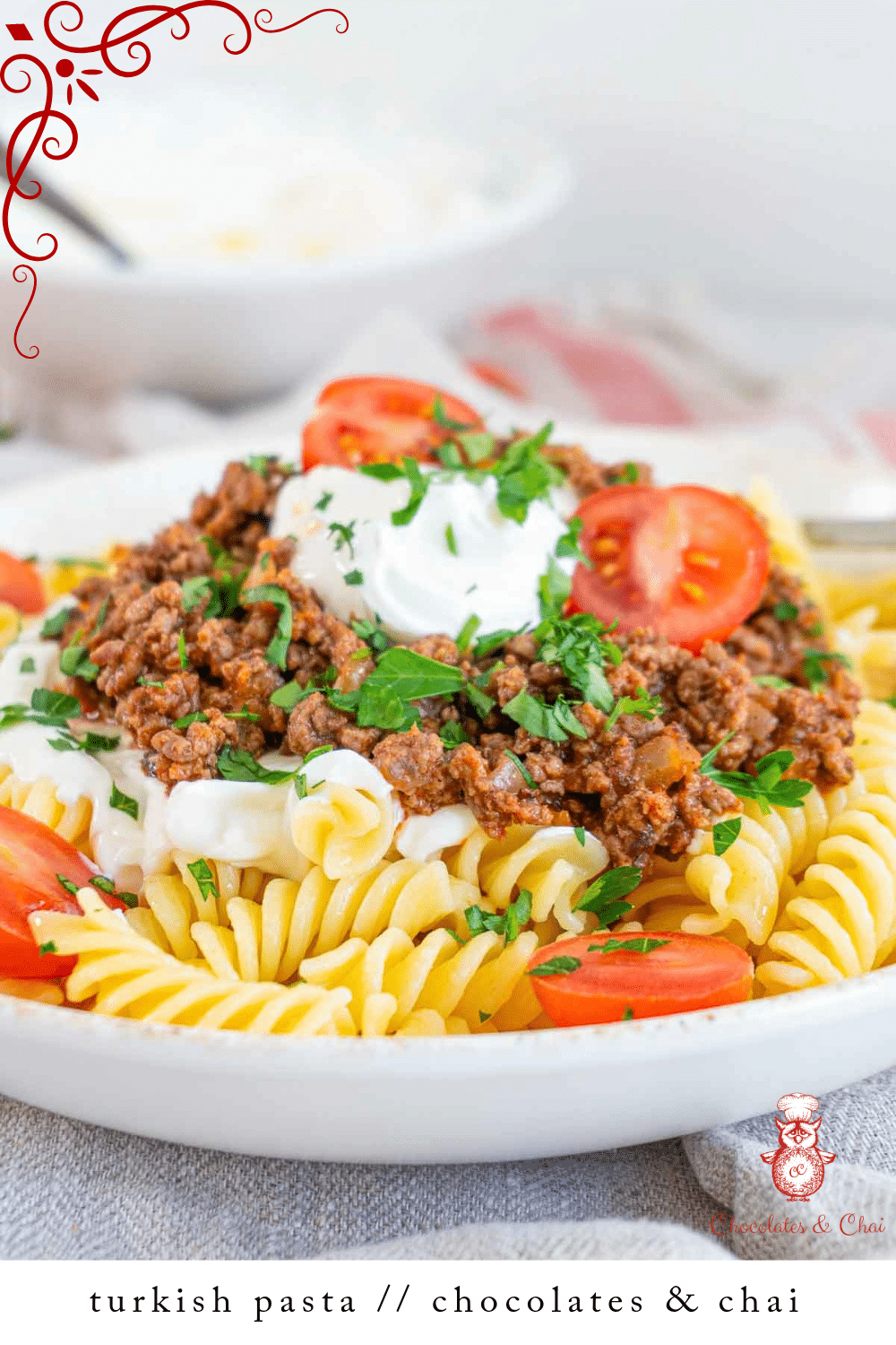 Turkish Pasta (kıymalı makarna) - Chocolates & Chai